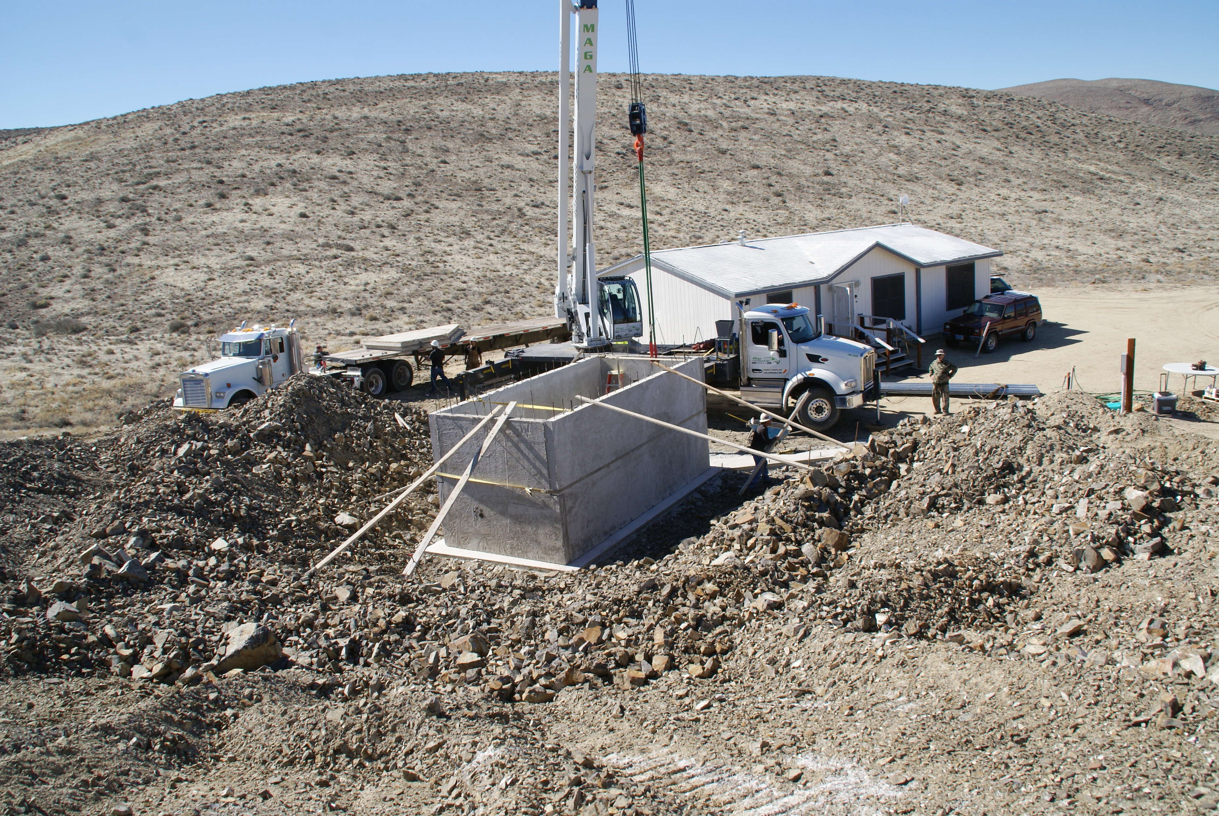 Precast Concrete Bunkers